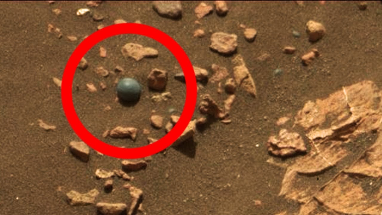 Mysterious Alien CANNONBALL Found On Mars - Unexplained Object - YouTube