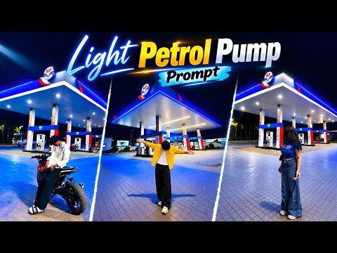 Instagram Trending Petrol Pump AI Photo Editing Prompt | AI Night Petrol Pump Photo Edit In ChatGPT