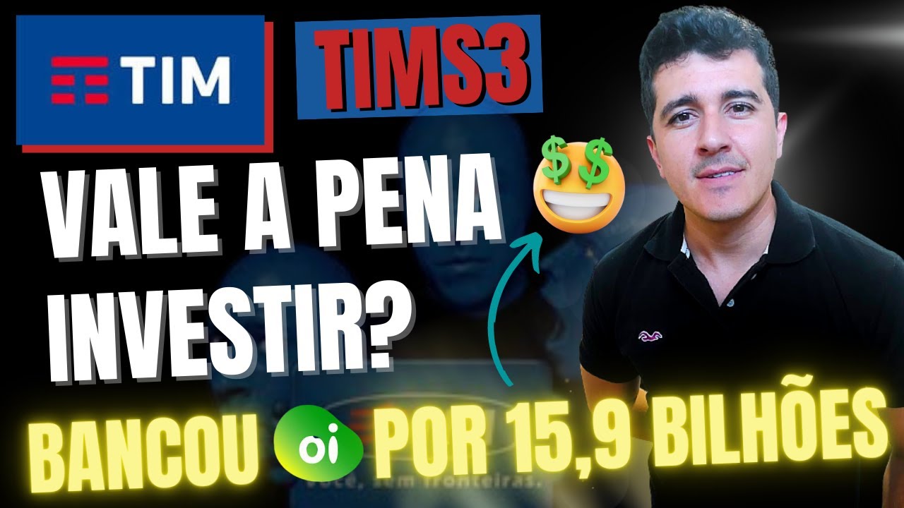 TIMS3 - AÇÕES DA TIM, VALE A PENA INVESTIR? - YouTube