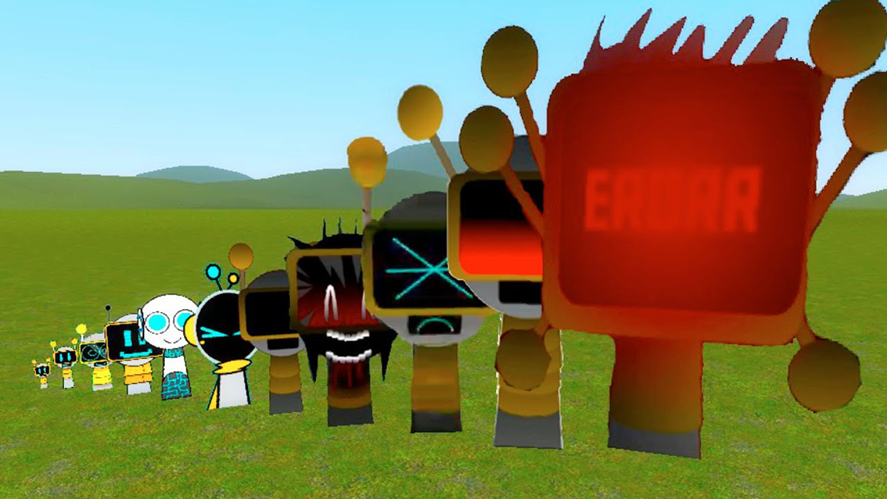 New Sprunki Love Story Vs Sprunki FUNBOT Sad Story in Garry's Mod - YouTube