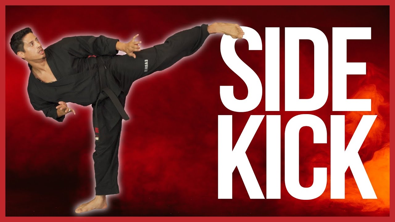 Learn How to Karate Side Kick with World Champion Justin Ortiz - YouTube