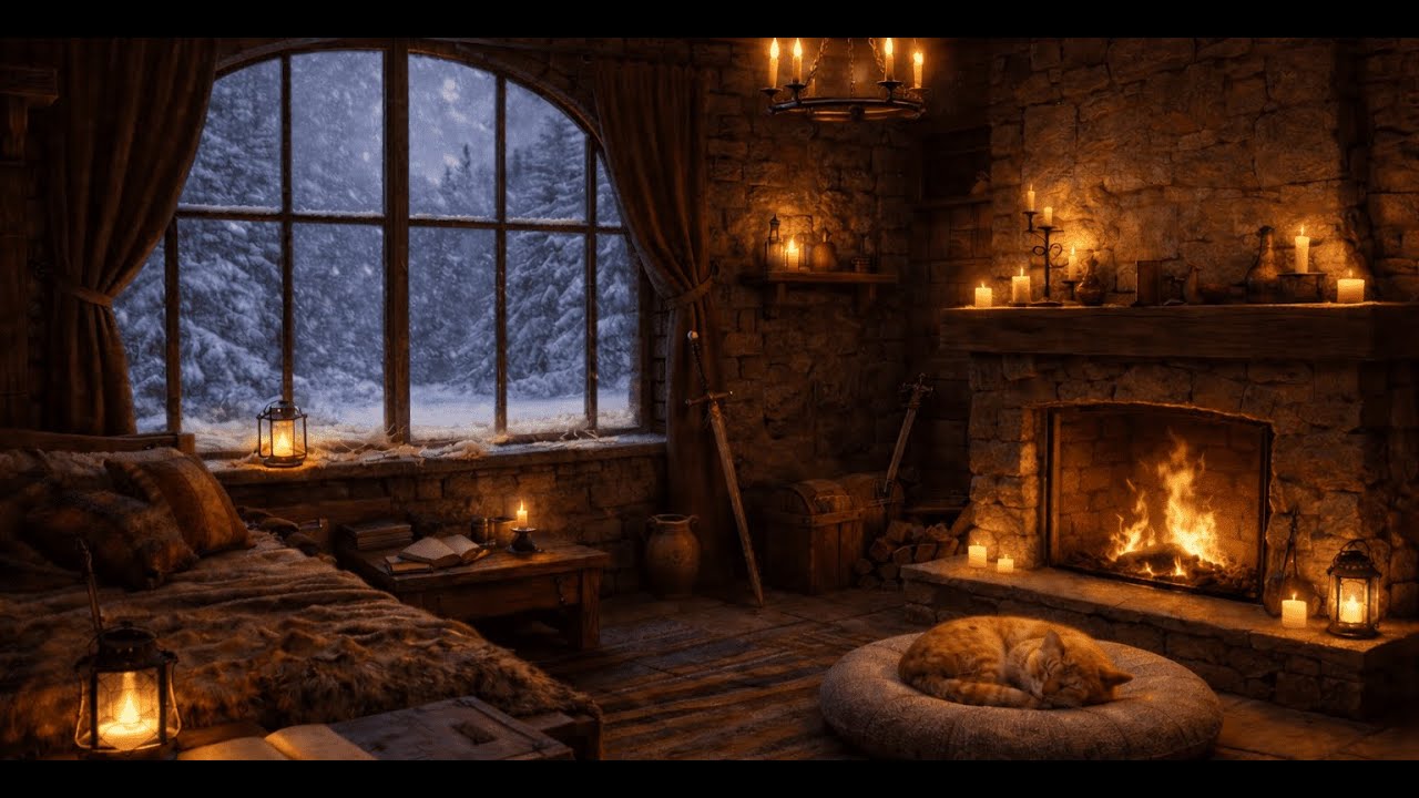 Knight’s Room | Medieval Dark Fantasy LOFI LOOP - YouTube