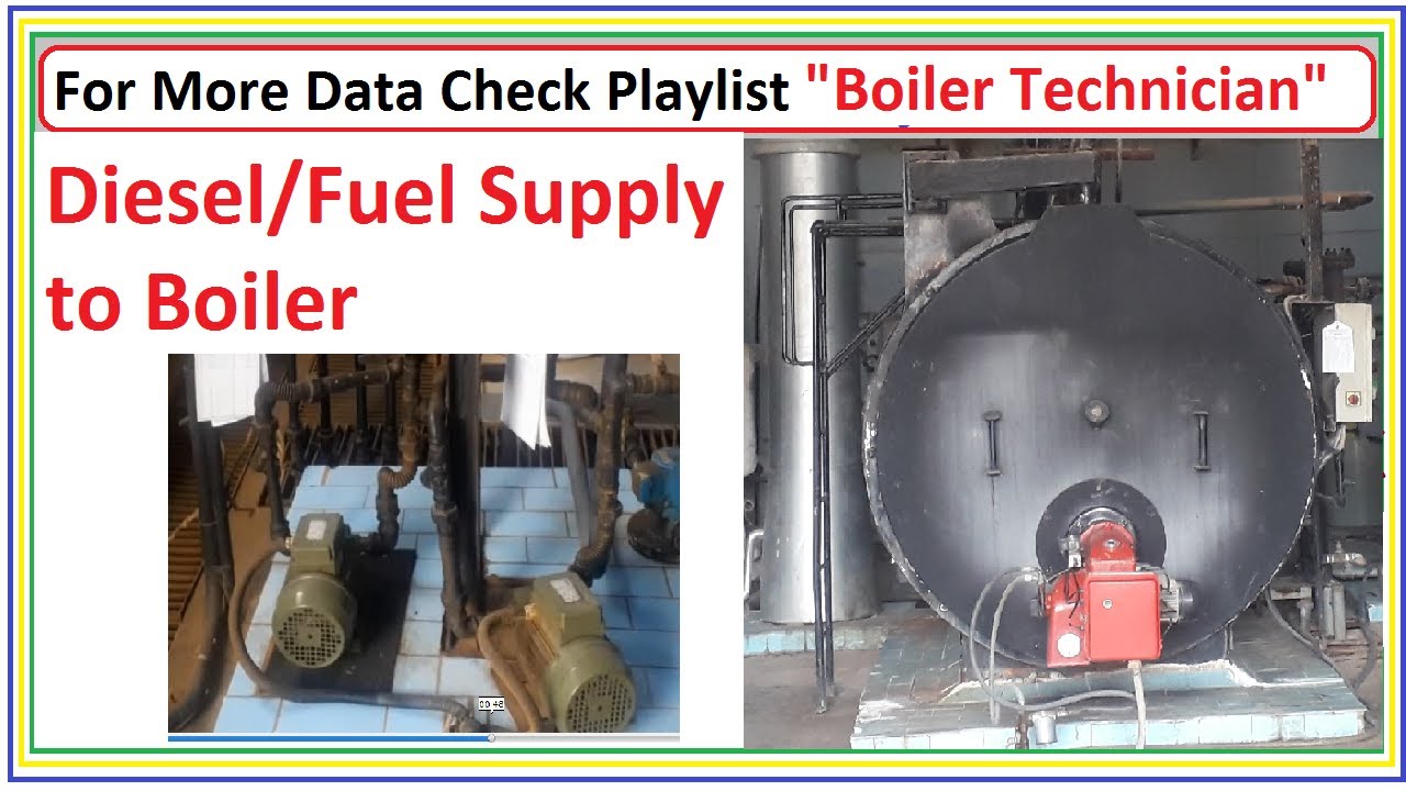 How Boiler take Diesel from Tanks | How Boiler take Fuel from Tanks ...