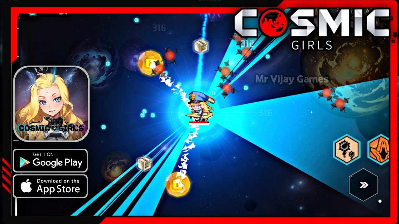 Cosmic Girls Gameplay Walkthrough (Android/iOS) / Cosmic Girls - YouTube