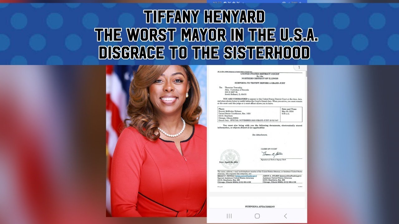 TIFFANY HENYARD THE WORST MAYOR AND DISGRACE TO THE SISTERHOOD - YouTube