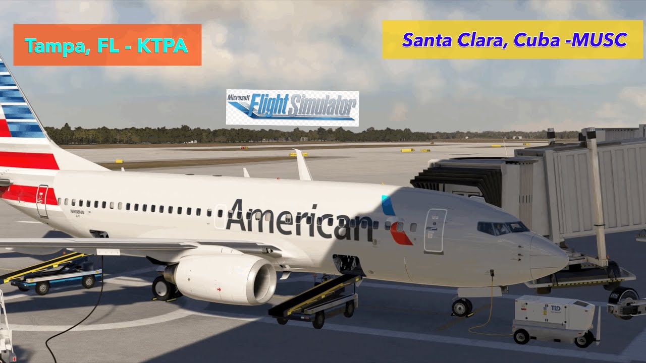 A pilot’s life (Sim Bit World) V2 - Tampa to Santa Clara Cuba - YouTube