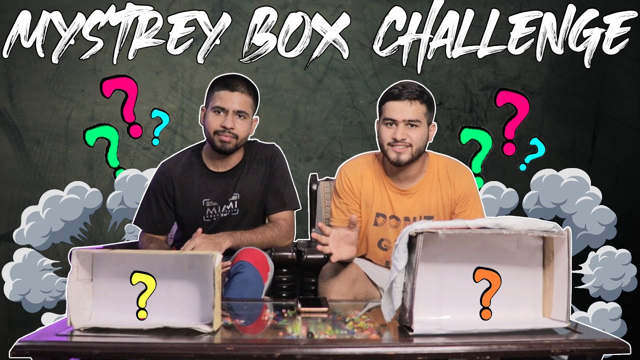 Mystery Box Food Challenge With Twist - YouTube
