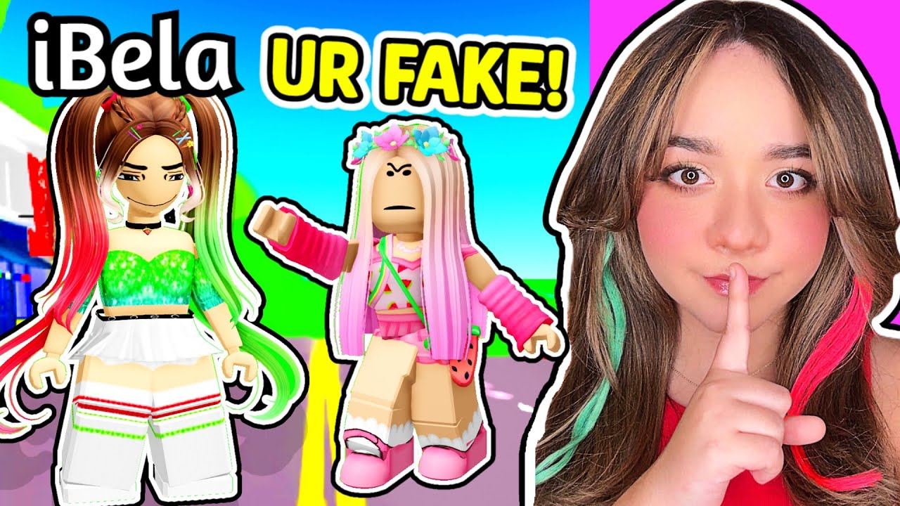 Going UNDERCOVER as a "FAKE IBELLA" in Brookhaven! - YouTube