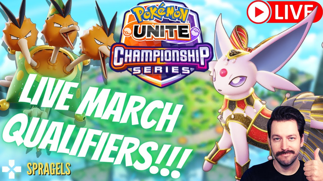 MARCH Pokemon Unite Championship Series Qualifiers! spragels stream ...