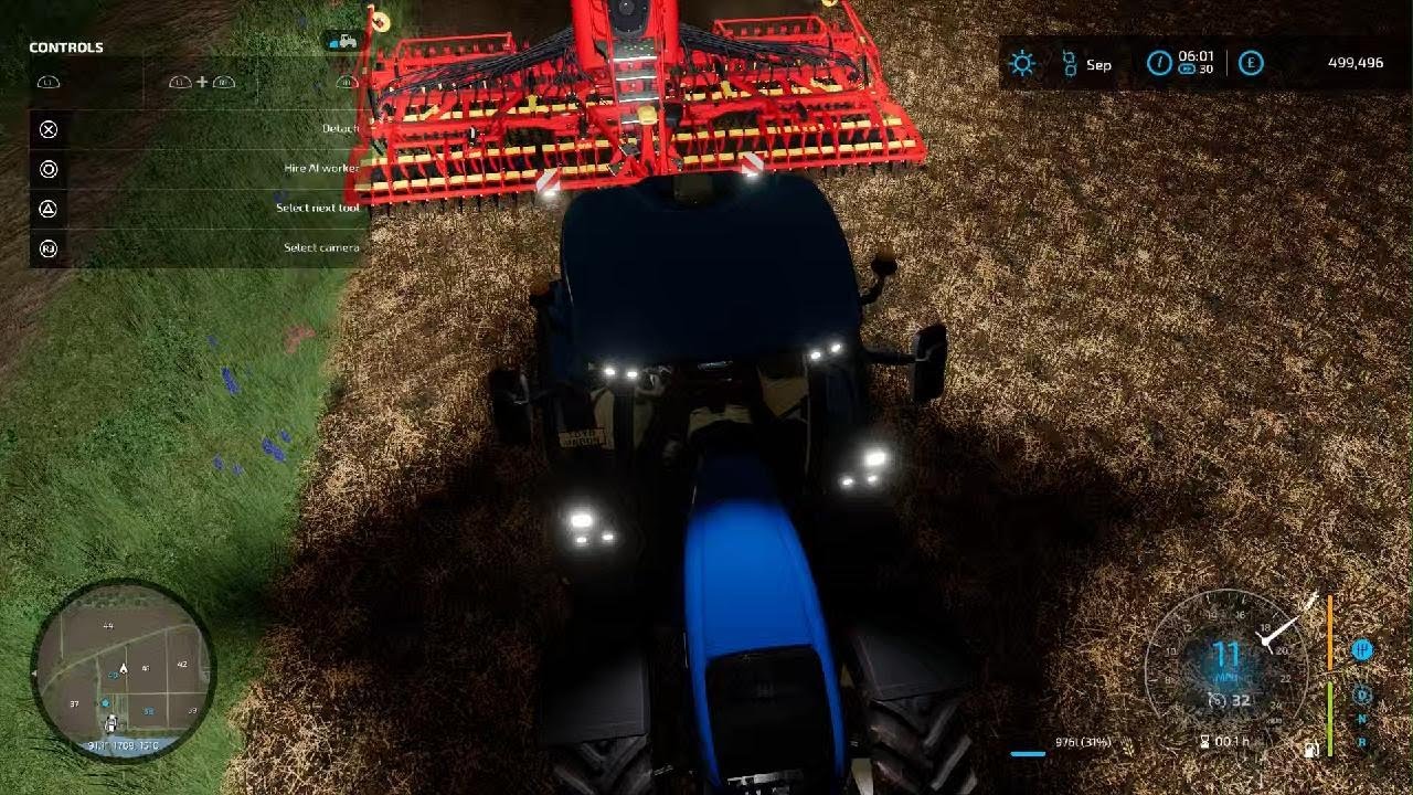Planting a field / Farming Simulator #3 - YouTube