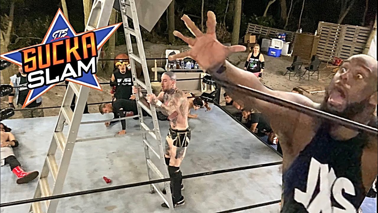 MOST CHAOTIC MITB LADDER MATCH EVER! GTS SUCKASLAM PPV EVENT Part 10 ...