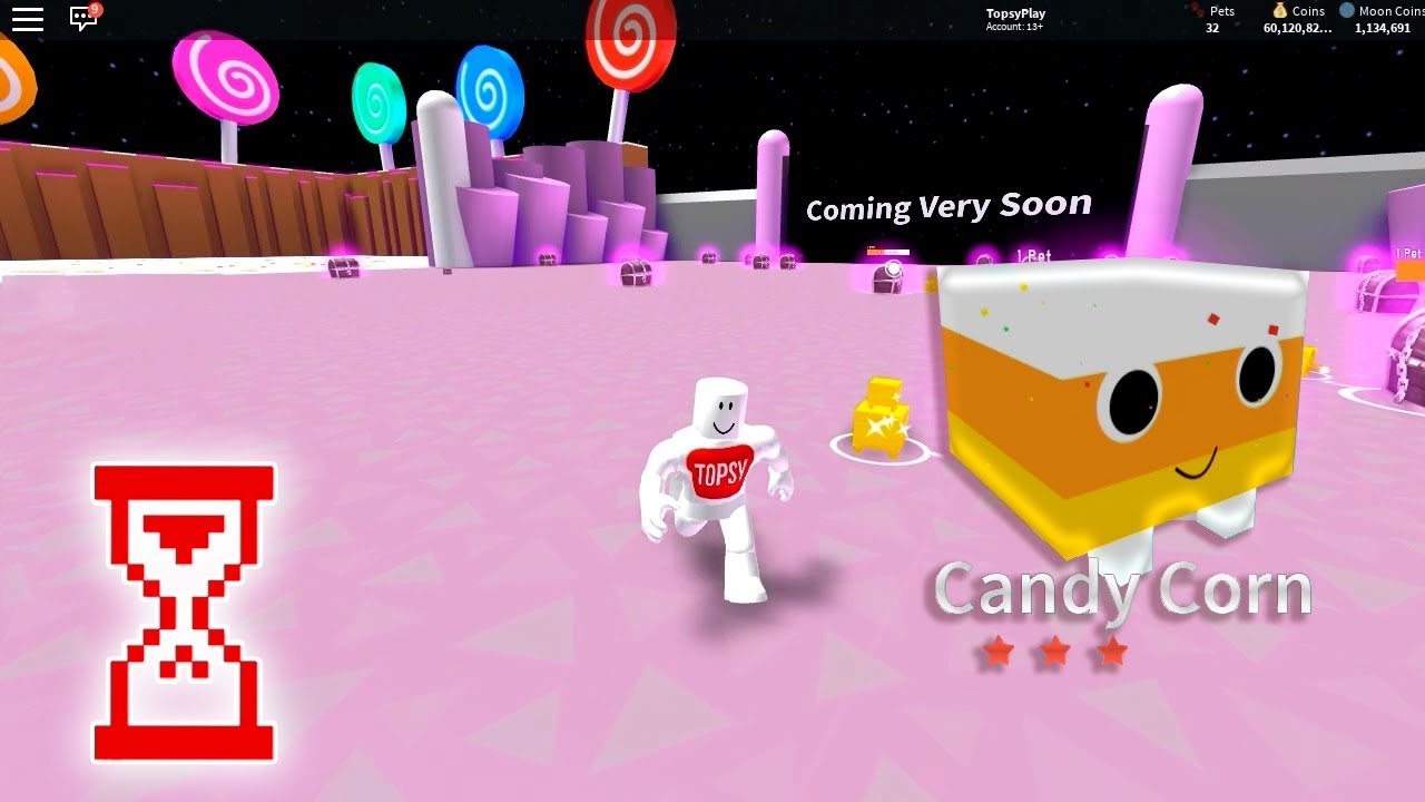 Roblox Candy Pet Simulator Новые питомцы помогают разрабатывать Луну ...