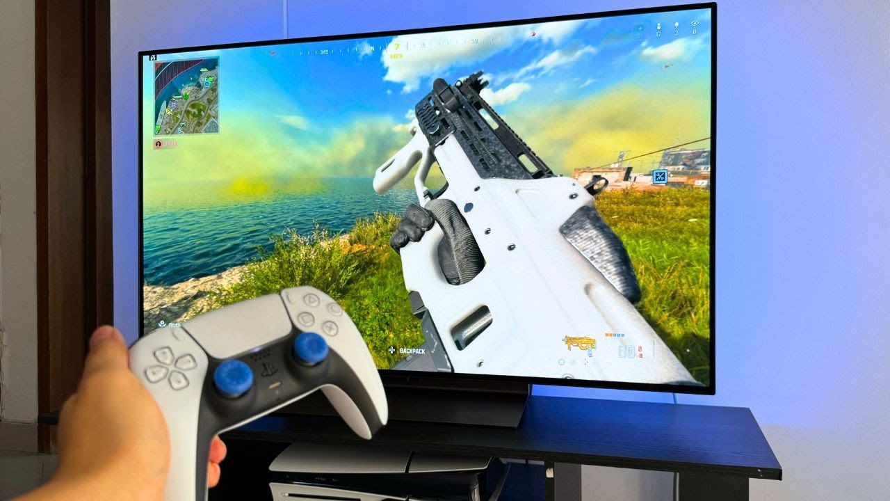 Warzone 3 PS5 Slim Gameplay 4K 120hz HDR | LG OLED C4 48" Best Oled ...