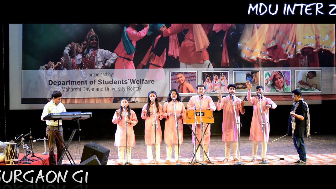 Indian Group Song Hindi Team G1 Faridabad || Inter Zonal Youth Festival ...