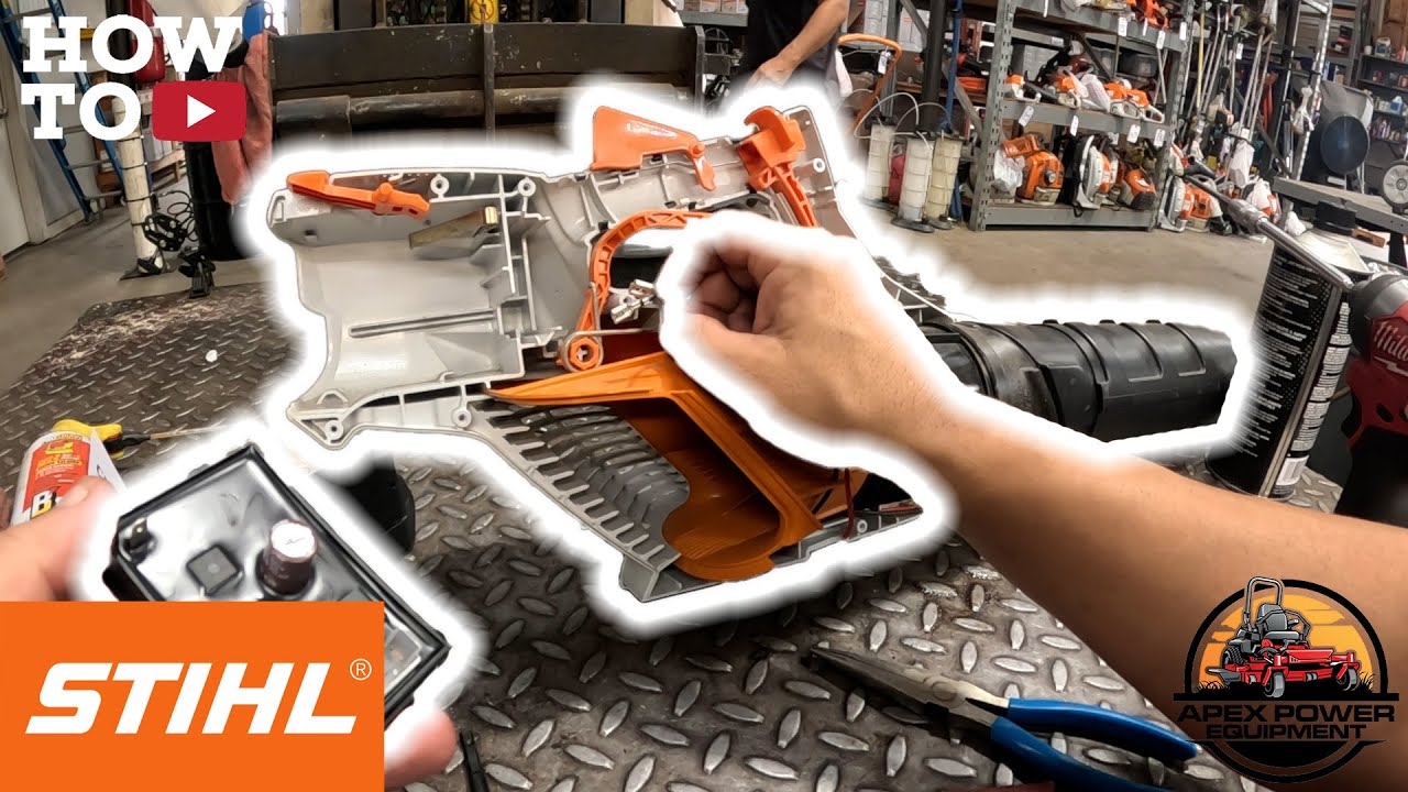 How-to Replace a control module in a Stihl Blower - YouTube