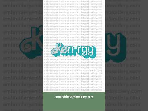 Ken-rgy Barbie machine embroidery design instant download