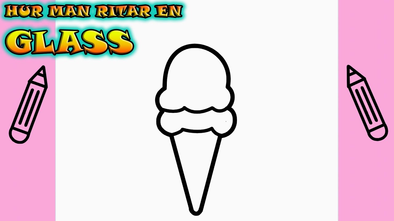 Hur man ritar EN GLASS | Rita Det Själv | Lär dig att rita enkelt - YouTube