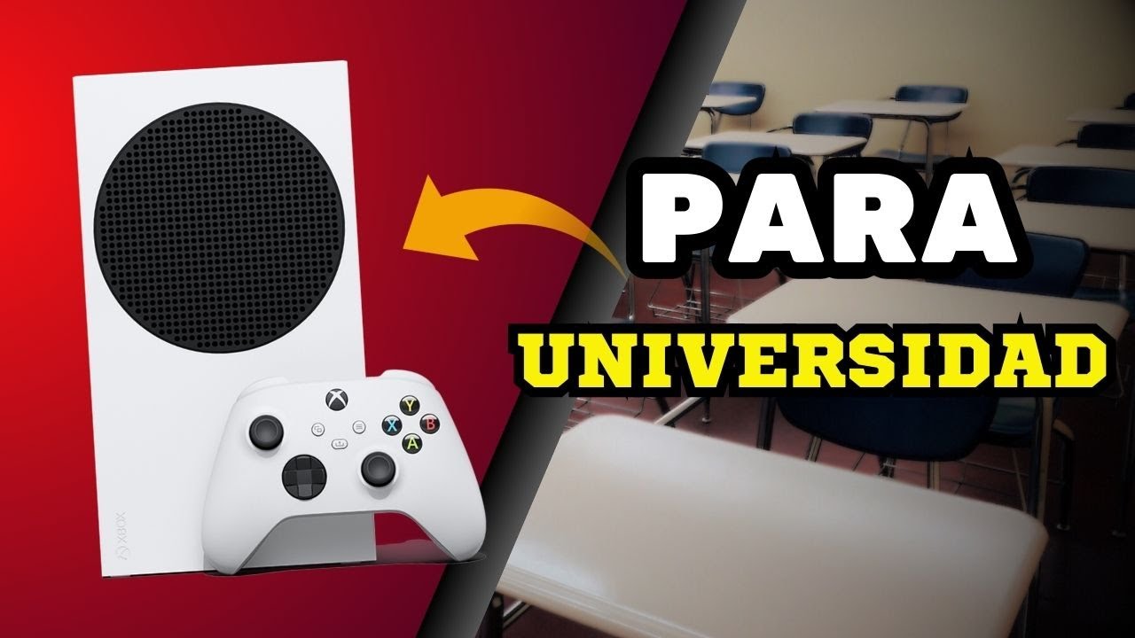 Utilice mi XBOX SERIES S para Tareas de la UNIVERSIDAD - YouTube