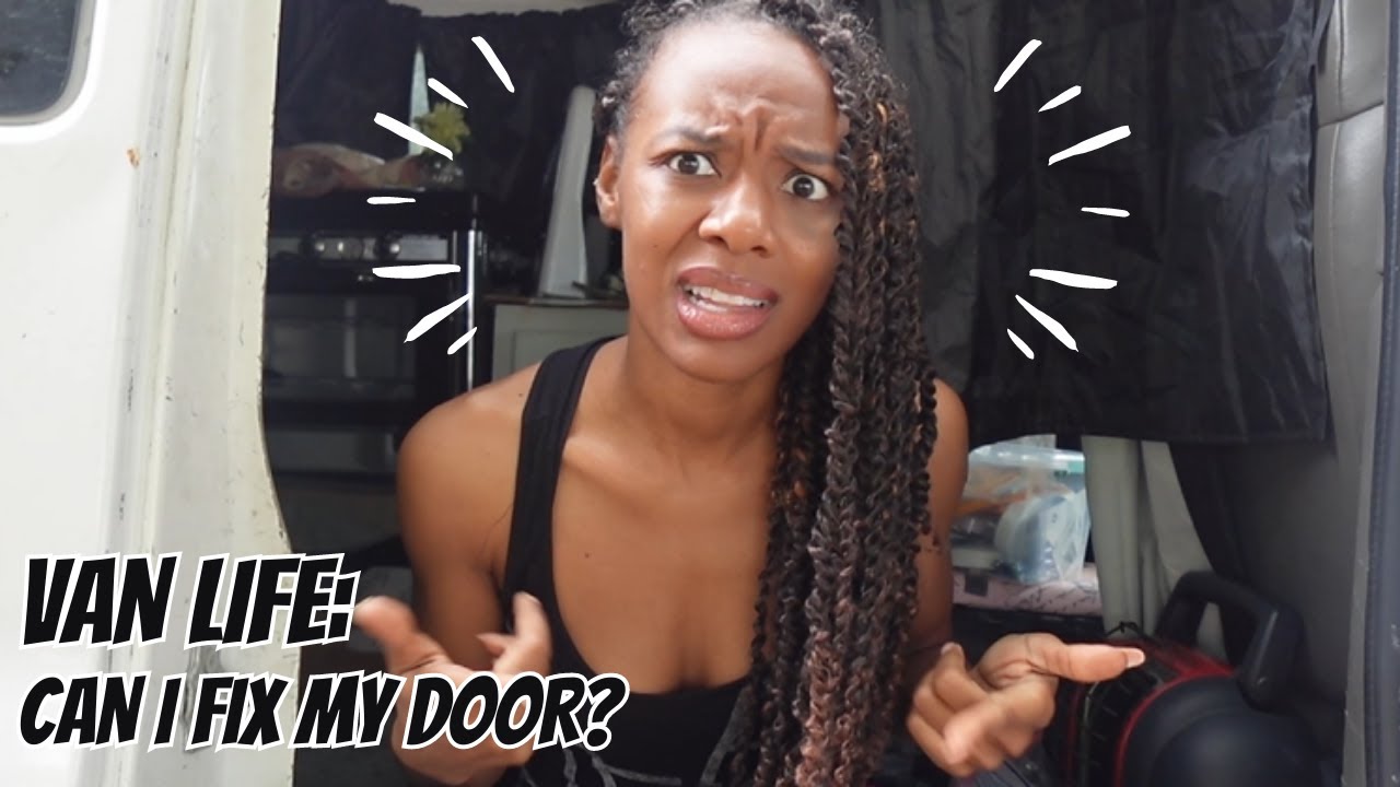 Van Life: Can I Fix My Door? - YouTube