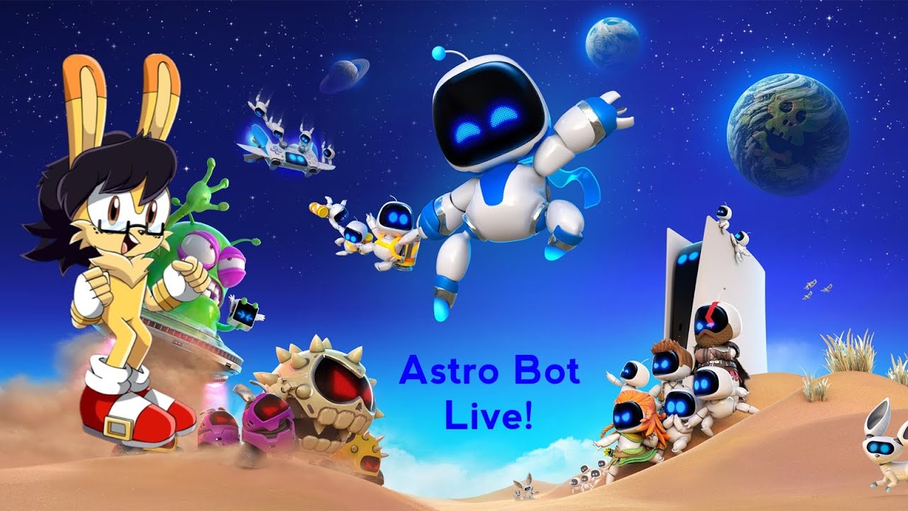 Rescuing the remaining Bots! BW finishes Astro Bot Live! - YouTube