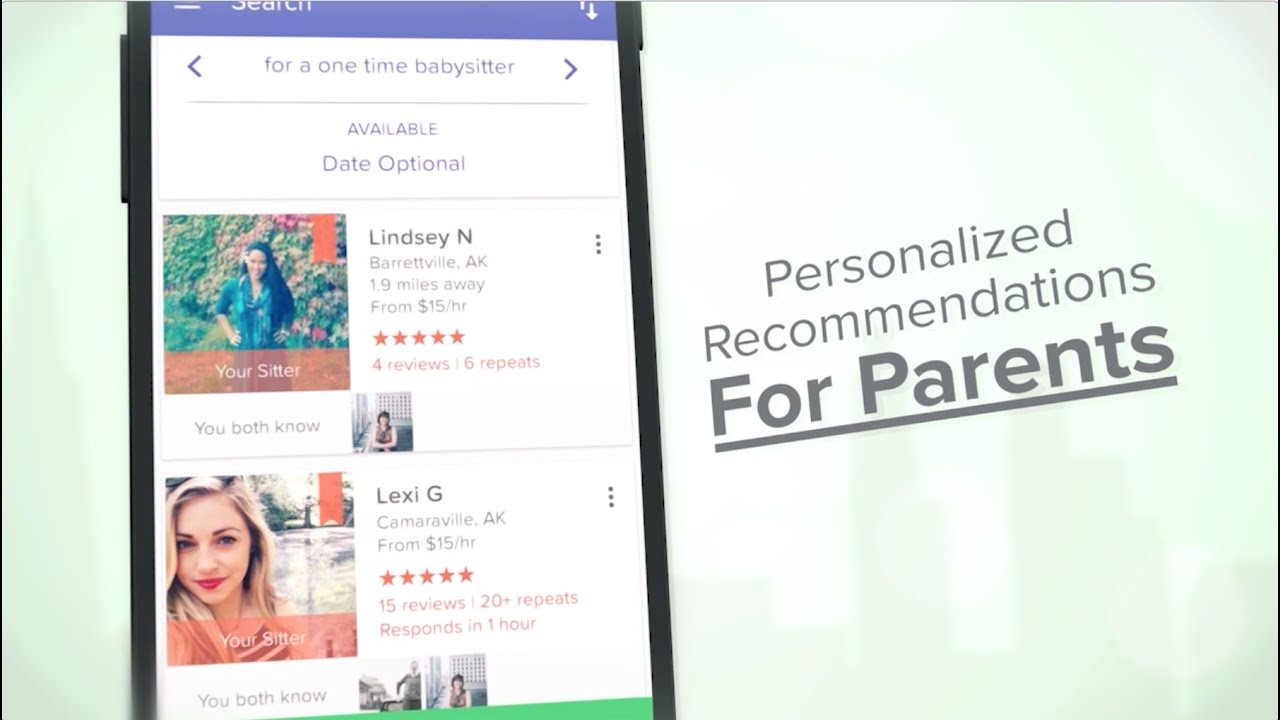 Meet the UrbanSitter App for Android - Babysitters, Nannies, Child care ...