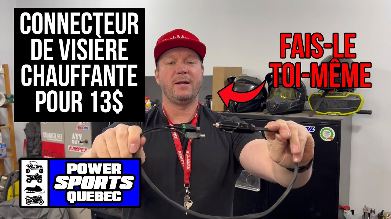 Faites-le vous-même!: Connecteur visière chauffante pour moins de 13 ...