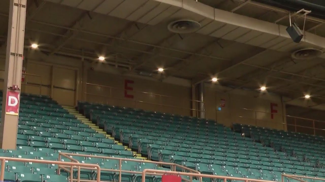 Tingley Coliseum undergoing seat upgrade soon - YouTube
