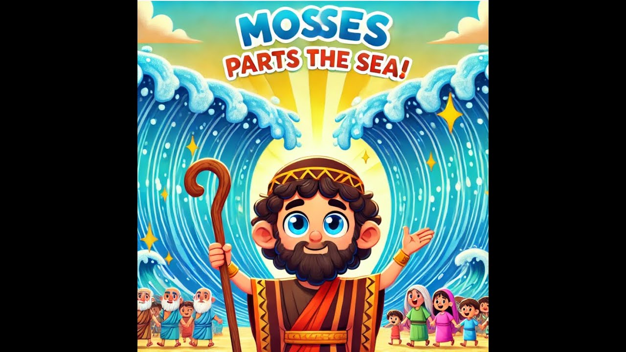 Moses and the Miraculous Sea Adventure! | Bible Story for Kids | Kids ...
