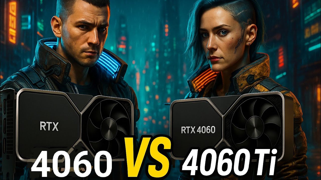 RTX 4060 vs RTX 4060TI : is there a significant difference? - YouTube