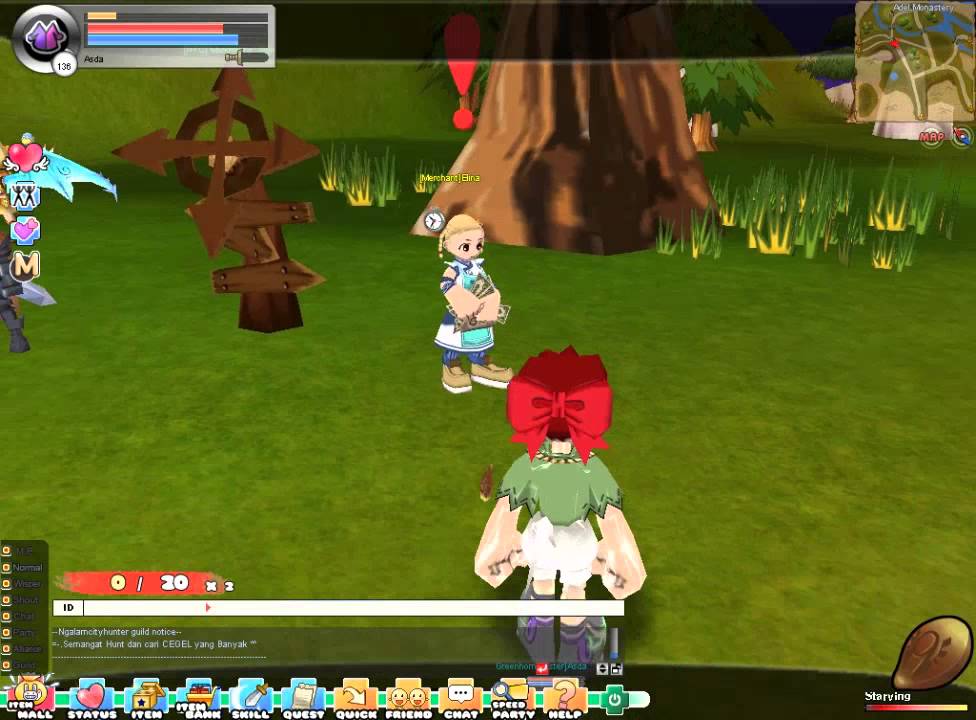 SO3DPlus Seal Online Plus Blades of Destiny Quest NPC Elina di kuil ...