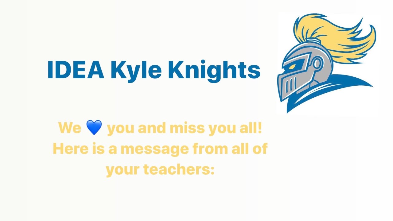 We Miss You Kyle Knights! - YouTube