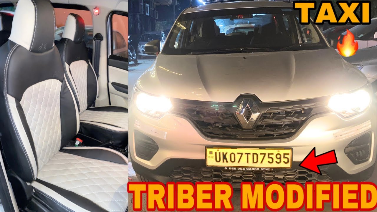 RENAULT TRIBER TAXI MODIFIED🔥only one taxi - YouTube