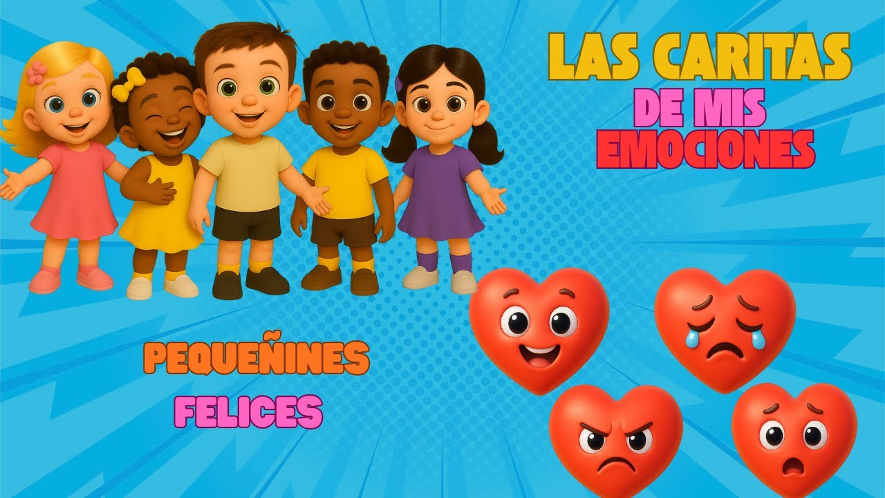 !!Las Caritas del Corazón!!/ Canción infantil educativa/Pequeñines ...