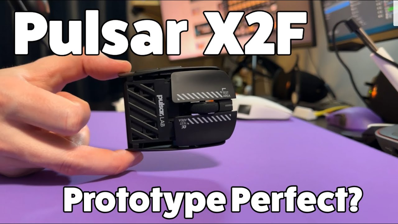 Pulsar X2F Beta Review - The Perfect Fingertip Mouse? - YouTube