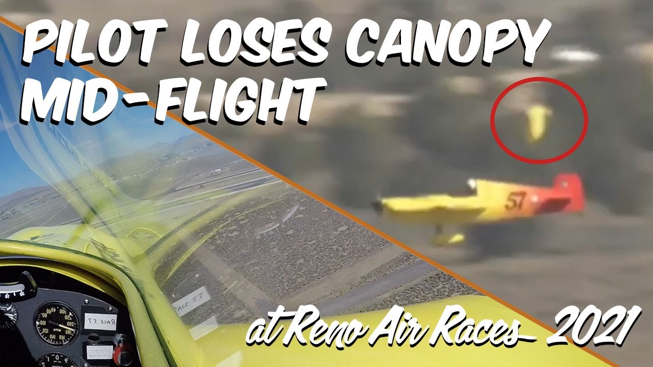 Heatstroke Canopy Failure - Reno Air Races - Formula 1 Silver Race 9/18 ...