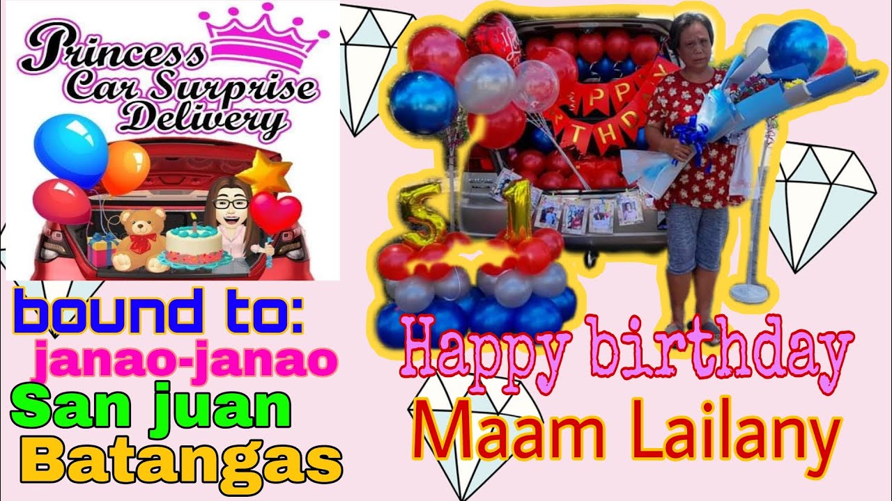 Princess Car Surprise bound to JANAO-JANAO SAN JUAN BATANGAS - YouTube