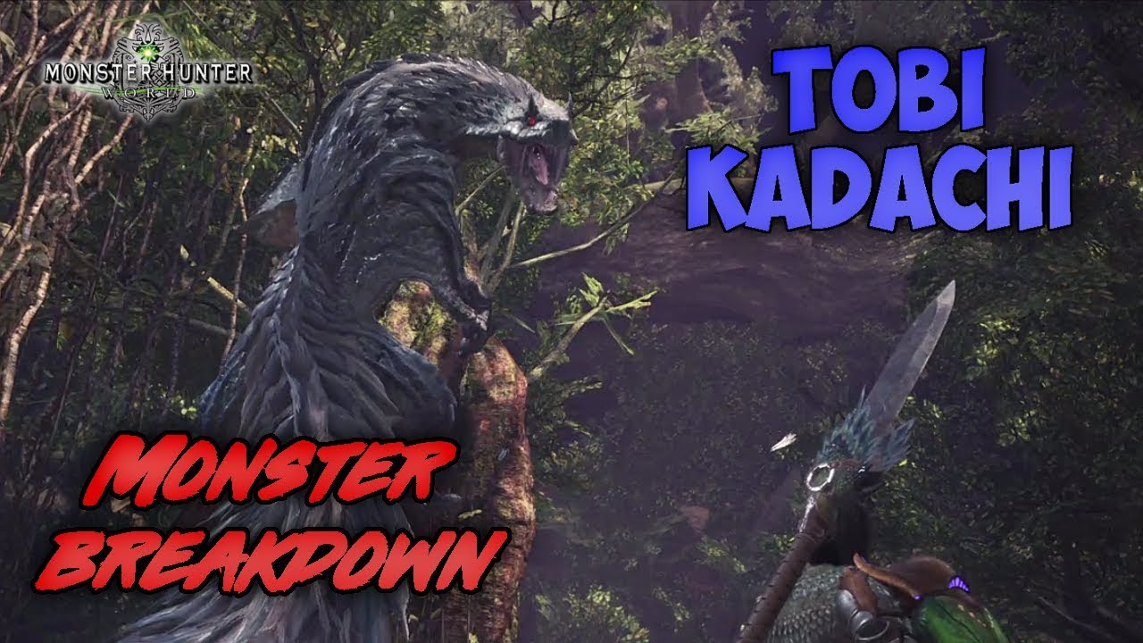 How To Beat Tobi Kadachi | Monster Hunter World | Monster Breakdown ...