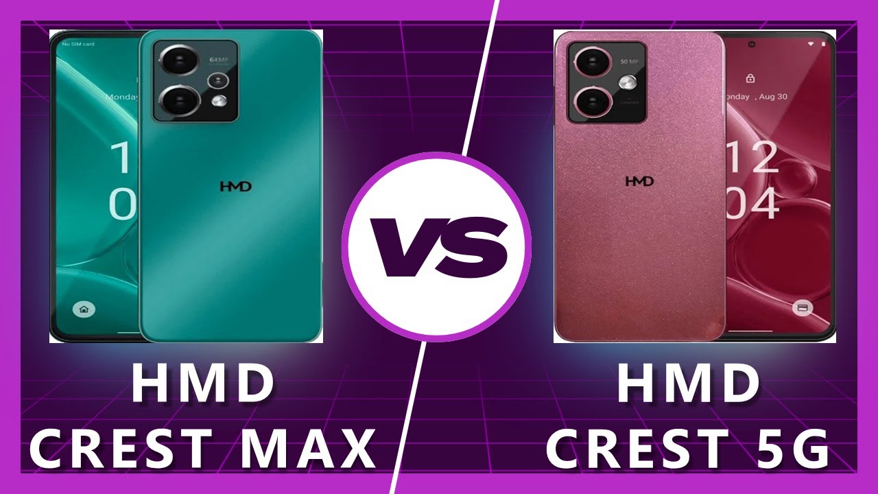 HMD Crest Max vs HMD Crest 5G: Detailed Comparison - YouTube