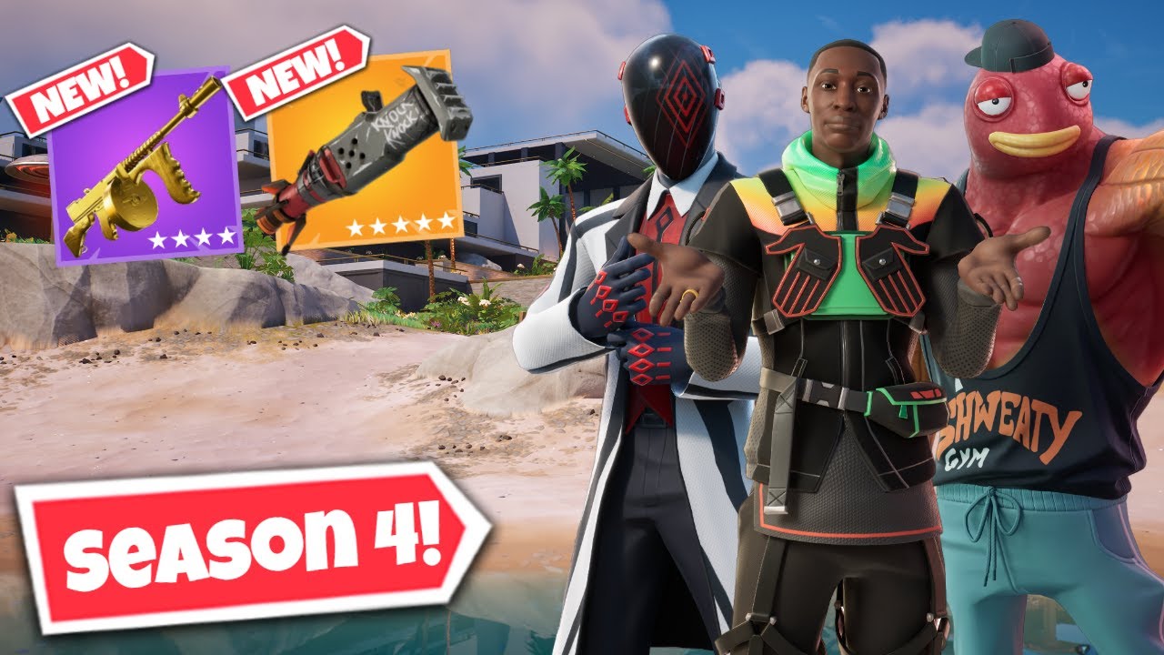*NEW* FORTNITE CHAPTER 4 SEASON 4! - YouTube