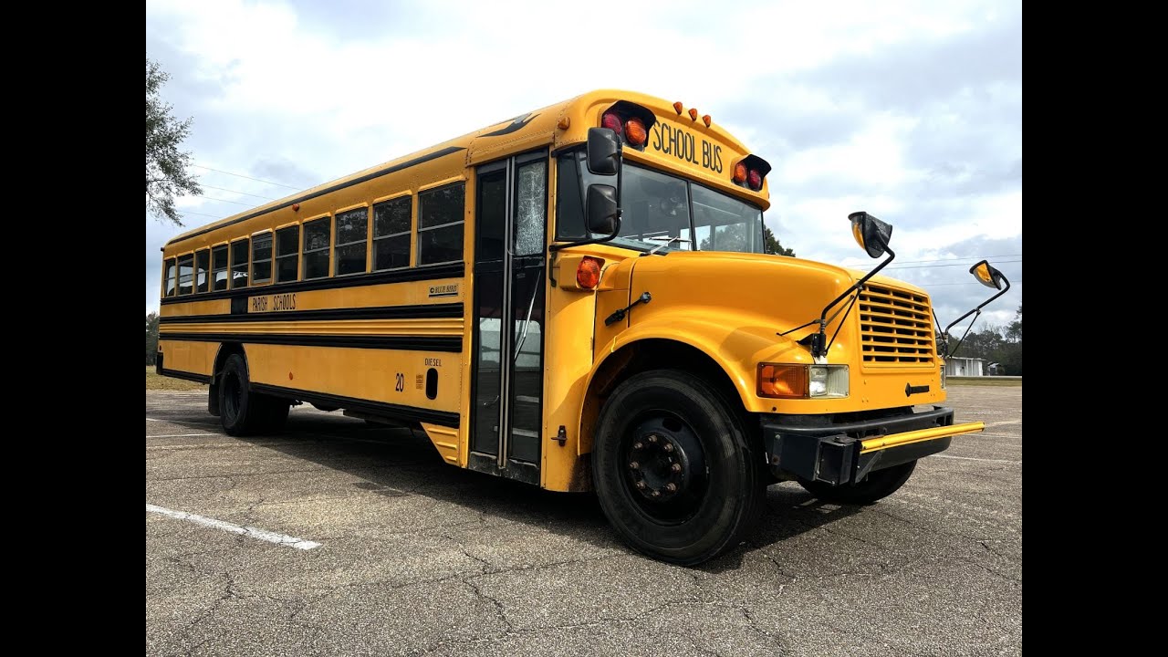 2002 International 3800 66 Passenger Blue Bird School Bus (235,790 ...