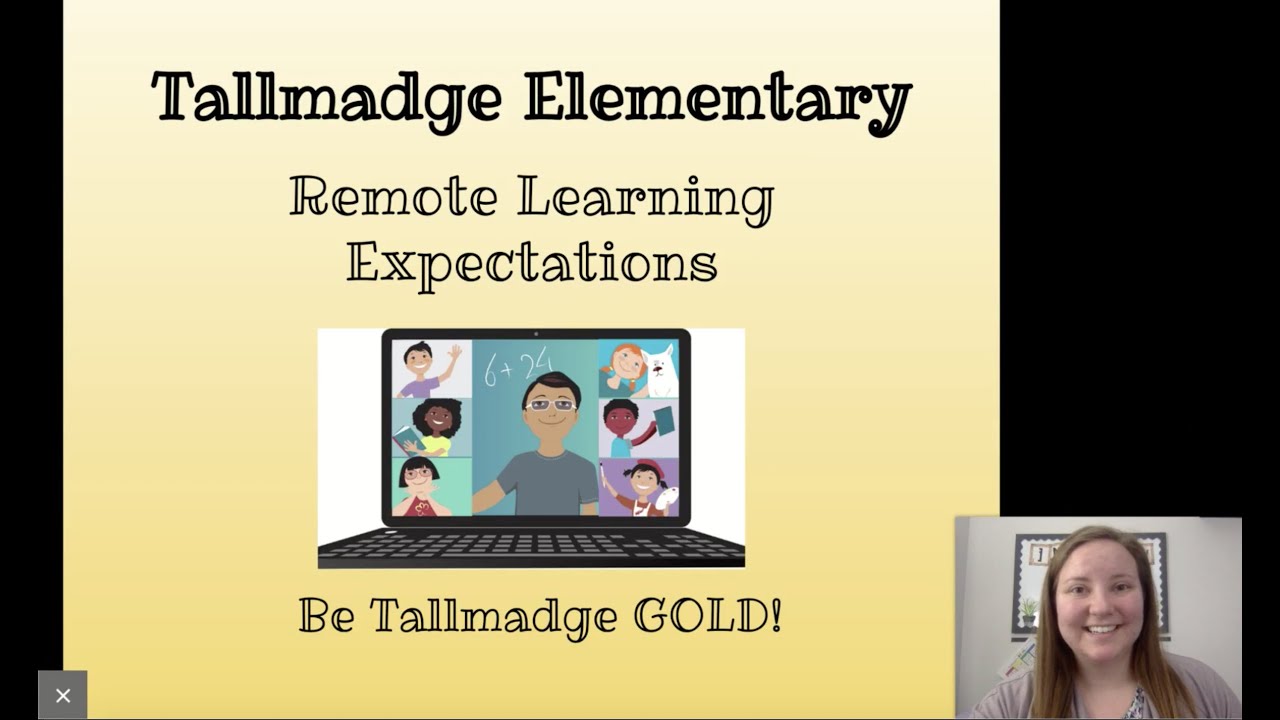 TES Remote Learning Expectations - YouTube