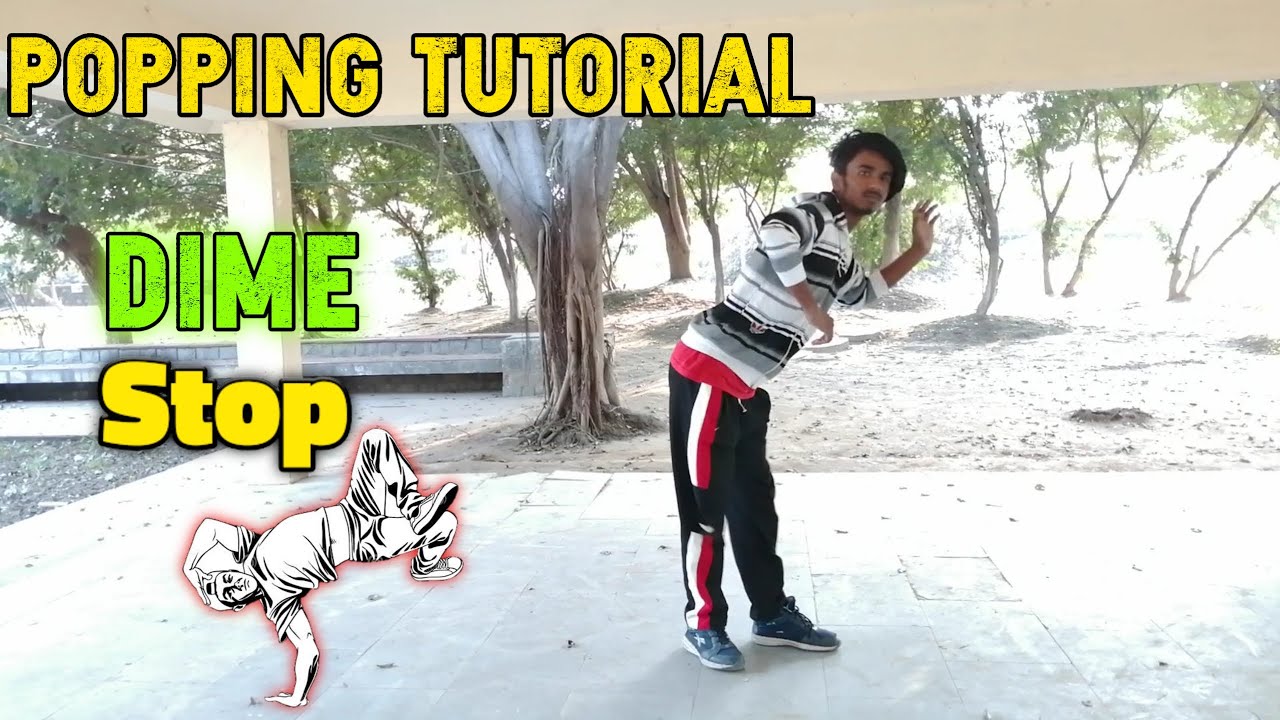 Popping Tutorial | How to do dime Stop in hindi | Pooping Dime Stop - YouTube