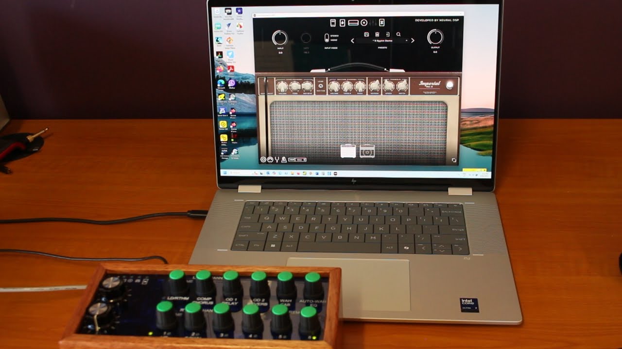 A MIDI Controller for the Nerual DSP Tone King - YouTube