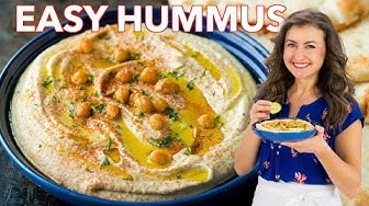 The Best Hummus Recipe (Super Easy & Better than Store-Bought) - YouTube