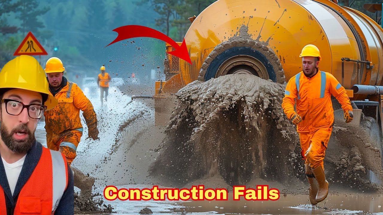 Insane Construction Fails Caught on Camera | Idiots at Work Reaction ...