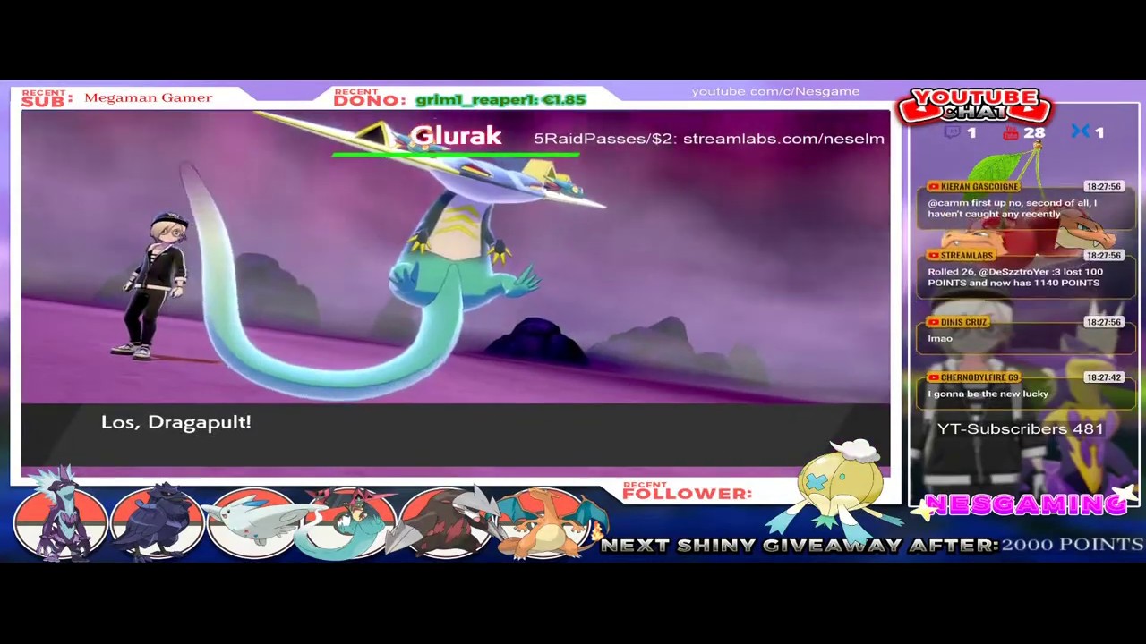 Free SHINY GMAX CHARIZARD HOSTING - Pokémon Sword & Shield Livestream ...