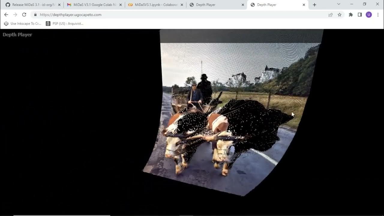 MiDaS V3.1 (AI monocular depth estimation) VS LeiaPix Converter ...