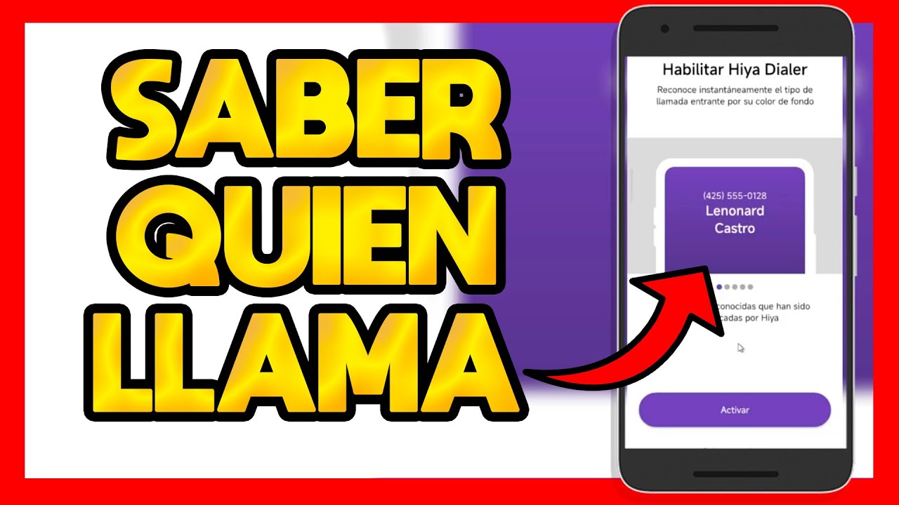 COMO SABER QUIEN TE HA LLAMADO CON NUMERO OCULTO O PRIVADO [HIYA] - YouTube