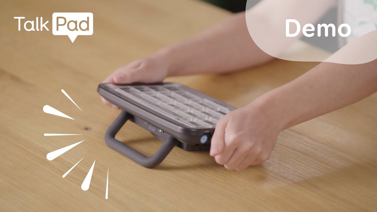 The new Smartbox keyguards for Talk Pad - YouTube