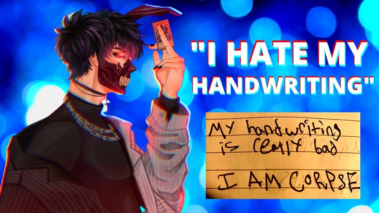 CORPSE TALKS ABOUT HIS HANDWRITING + MERCH RESTOCK | Corpse Husband ...